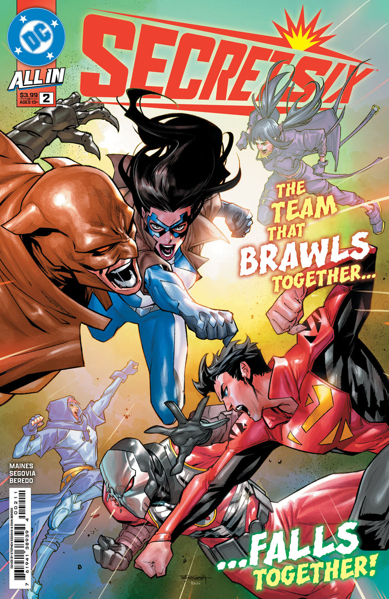 SECRET SIX #2 (OF 6) CVR A STEPHEN SEGOVIA – The Joker's Child, Inc