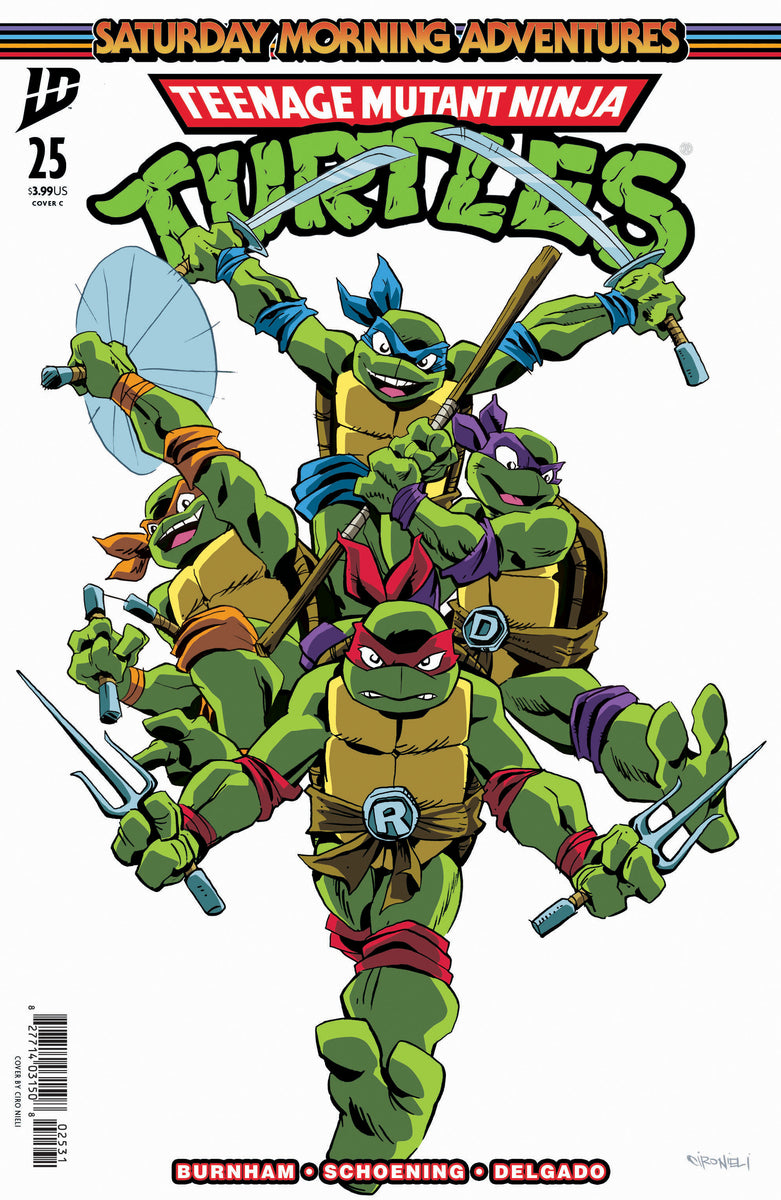 Teenage Mutant Ninja Turtles: Saturday Morning Adventures #25 Variant ...