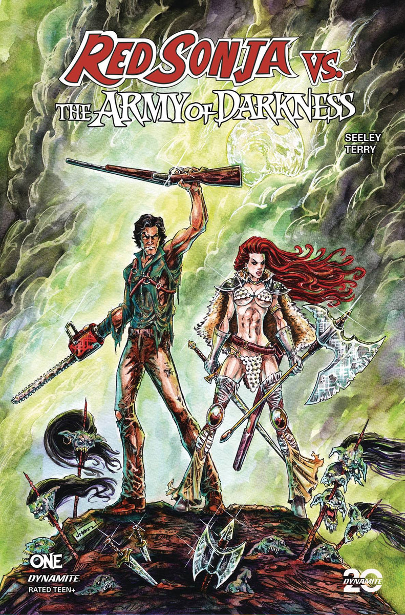 RED SONJA VS AOD #1 CVR D JELENIC – The Joker's Child, Inc