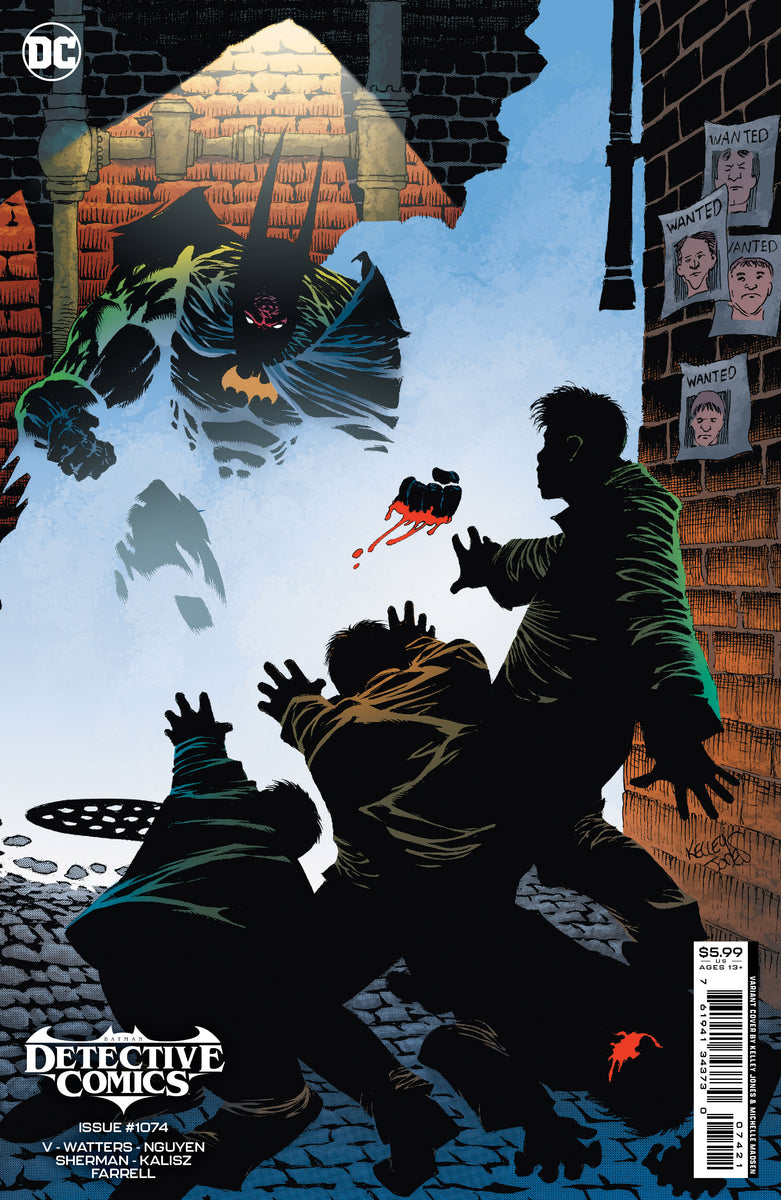 DETECTIVE COMICS #1074 CVR B KELLEY JONES CARD STOCK VAR – The Joker's ...